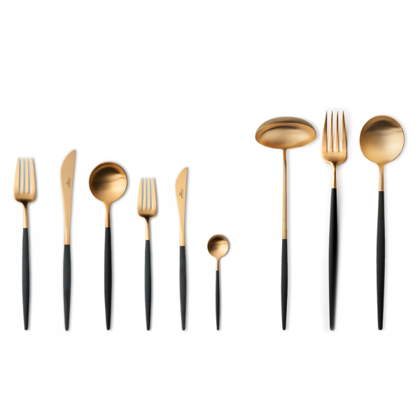 Cutipol Goa Matte Gold 75 delig bestek | Futureproofed Shop